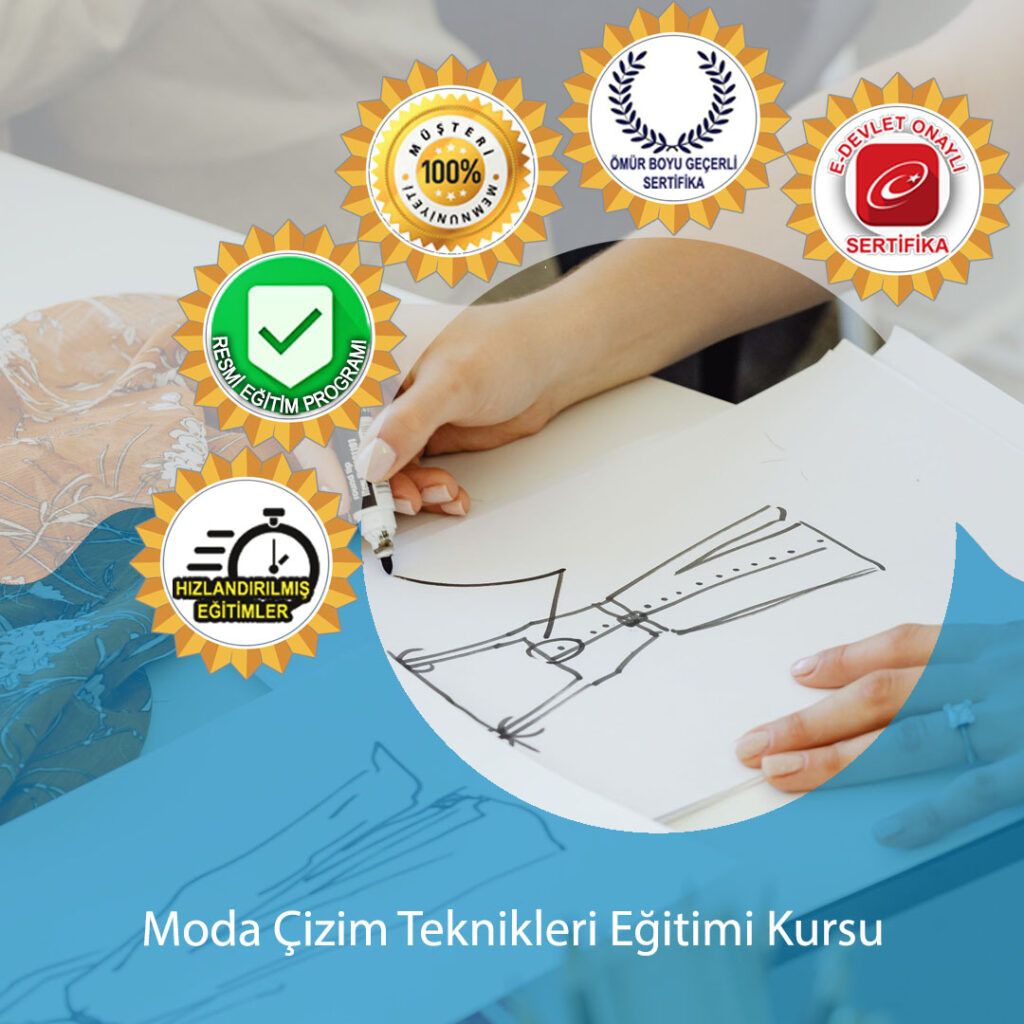 Moda Çizim Teknikleri Eğitimi Kursu • Üniversite Ve E-Devlet Onaylı ...